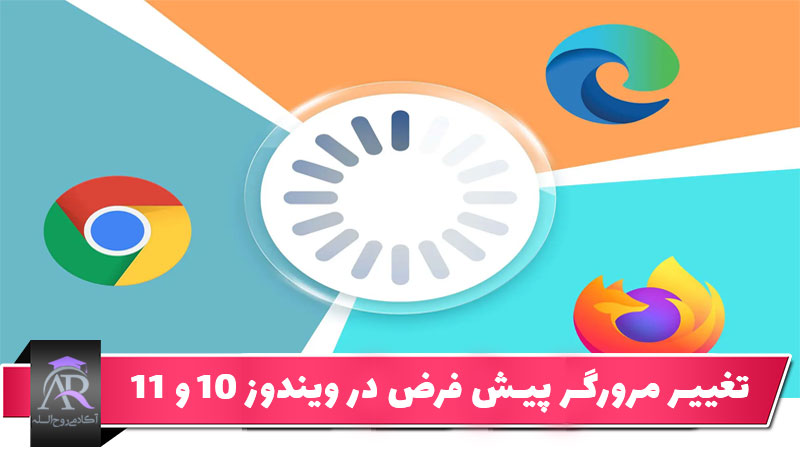 تغییر مرورگر پیش فرض در ویندوز 10 و 11 آکادمی روح الله