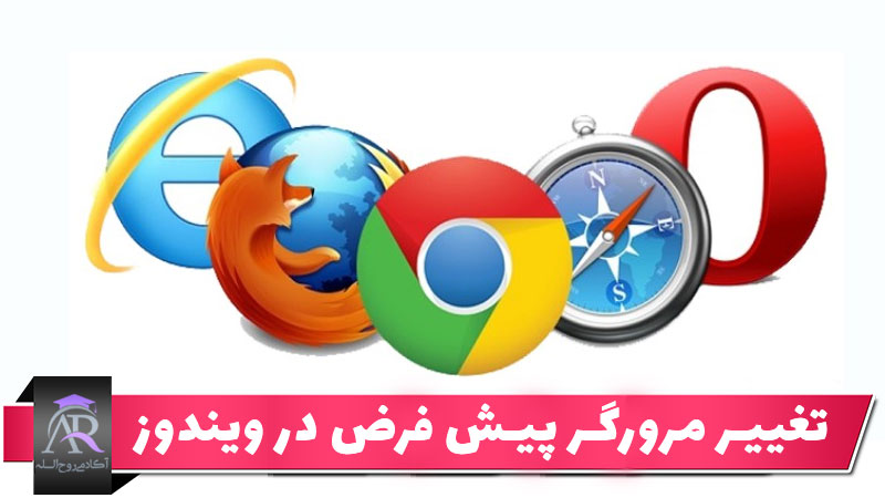 تغییر مرورگر پیش فرض در ویندوز 10 و 11 آکادمی روح الله